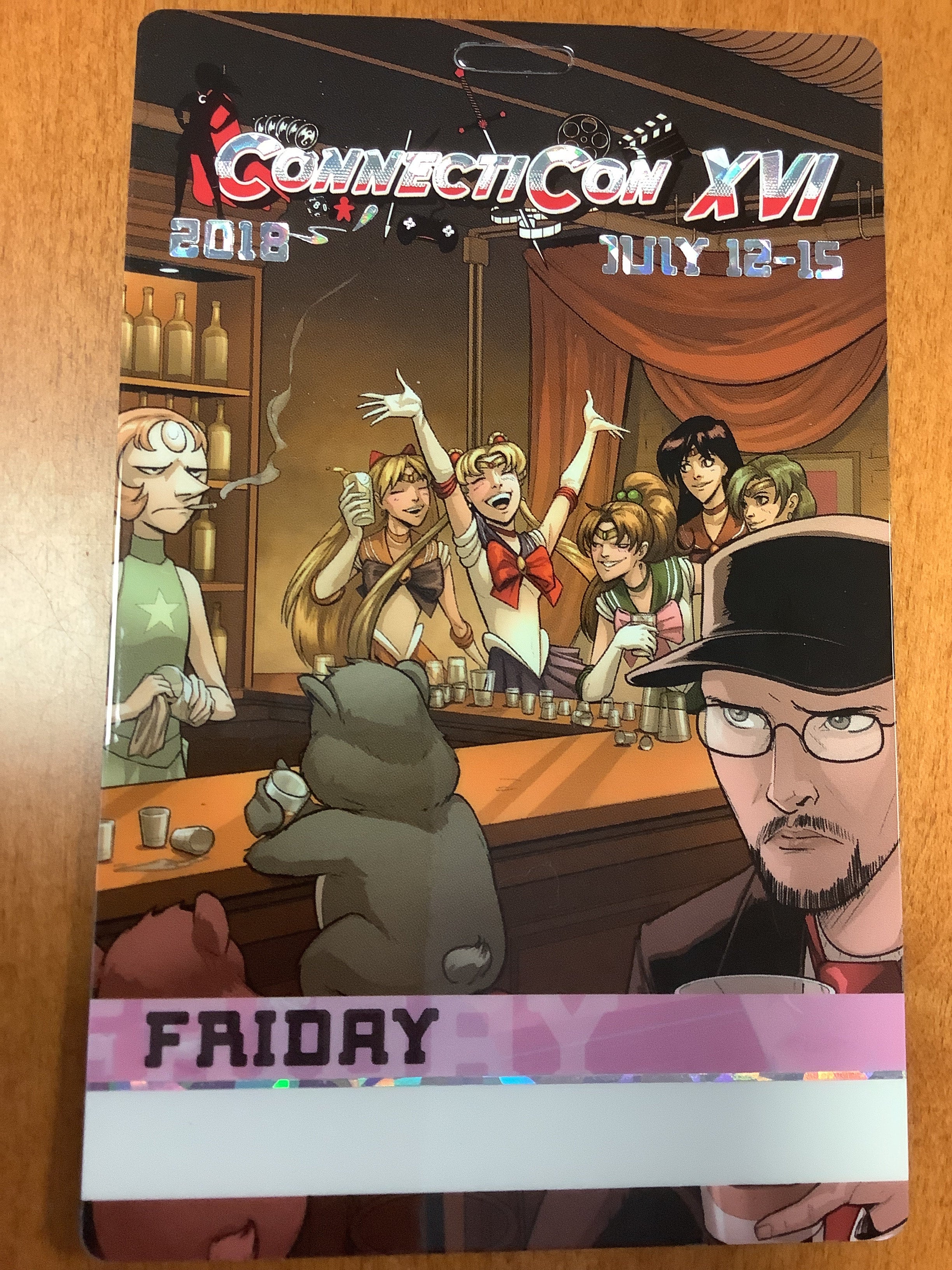 2018 ConnectiCon XVI Friday Badge | ConnectiCon, LLC