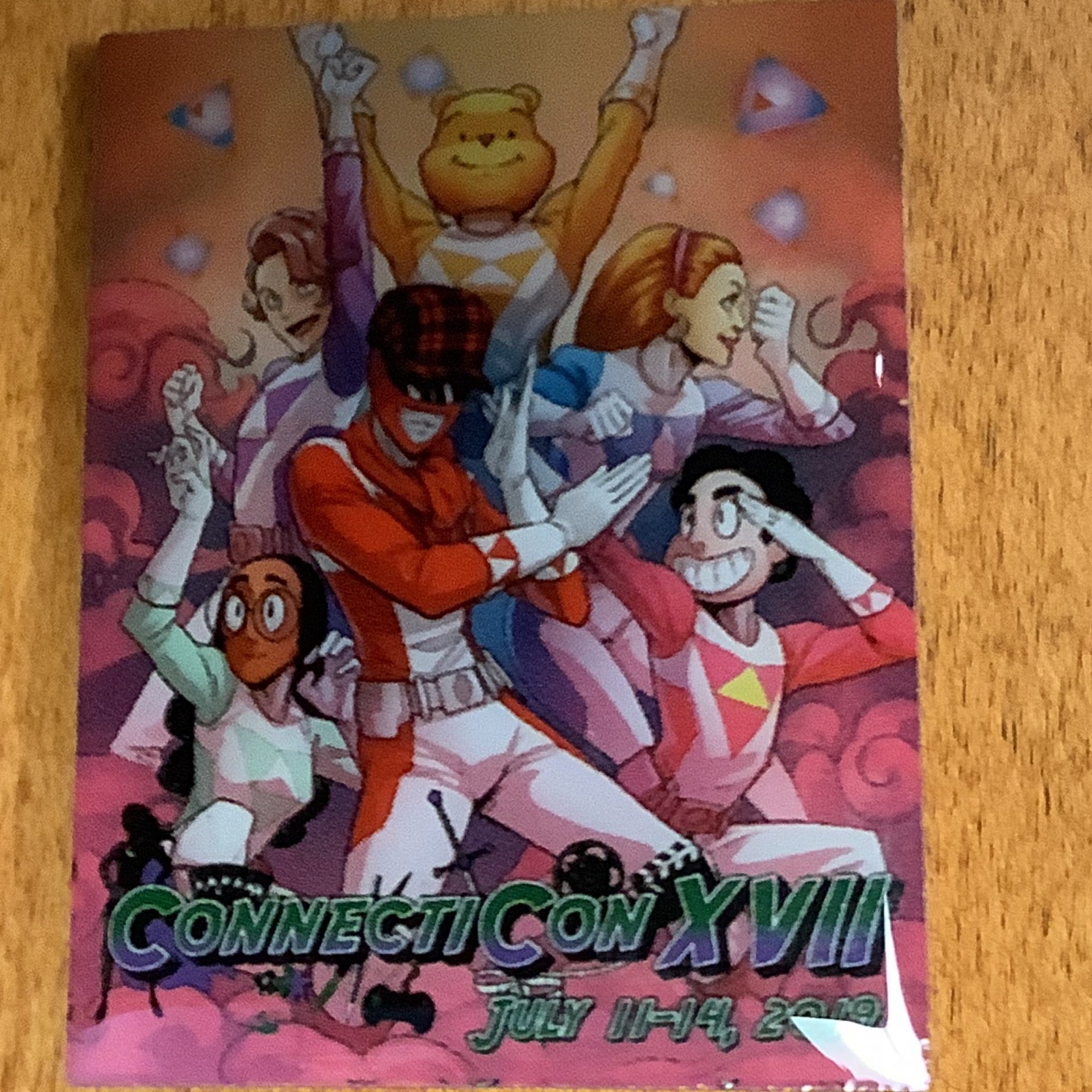 2019 ConnectiCon XVII Cover Art Pin | ConnectiCon, LLC